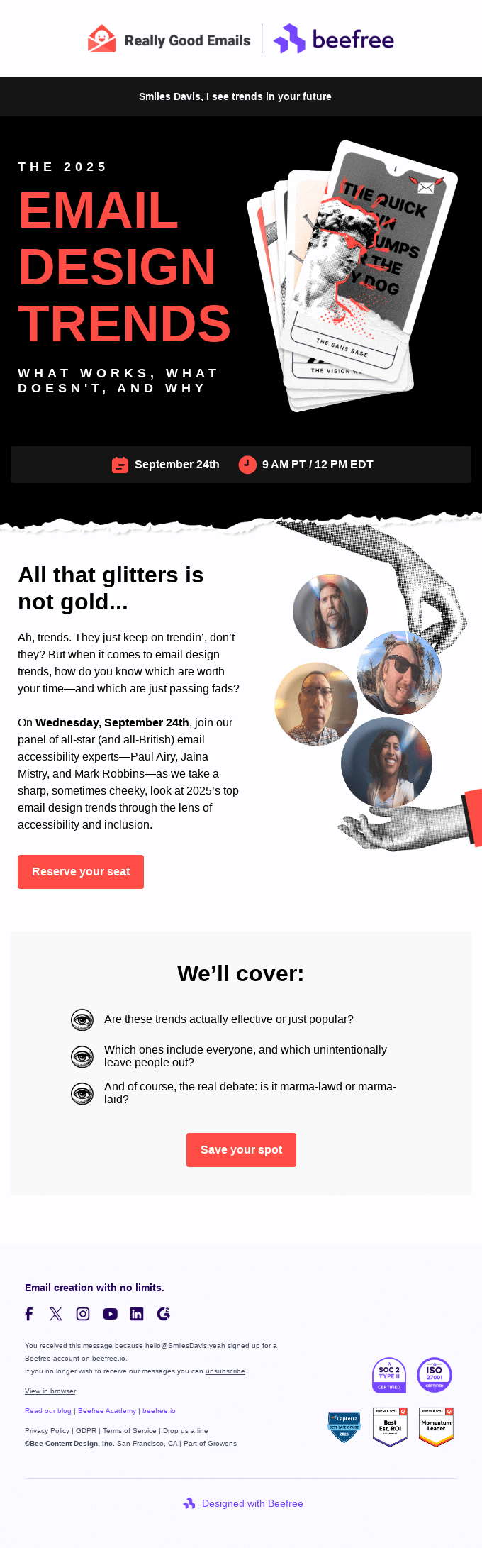 2025 Email Design Trends: What works, what doesn’t, and why from ...
