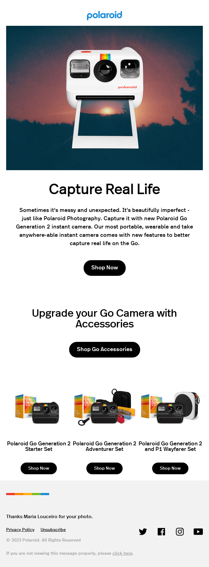 Capture Real Life on the go, with the Go 📸 from Polaroid - Desktop ...