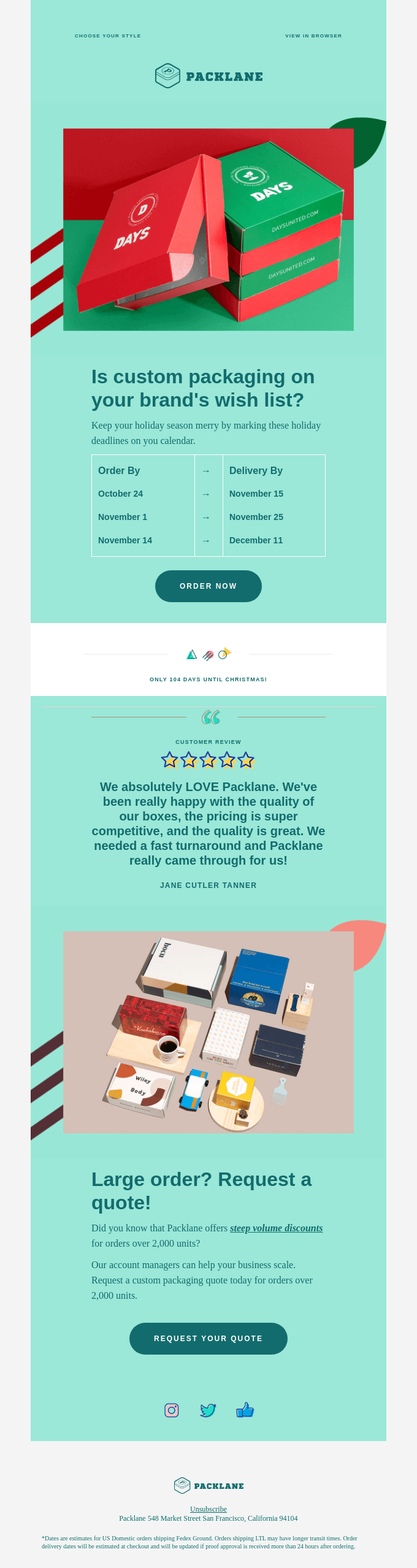 📅Drop-dead holiday order dates you don’t want to miss — Info View ...