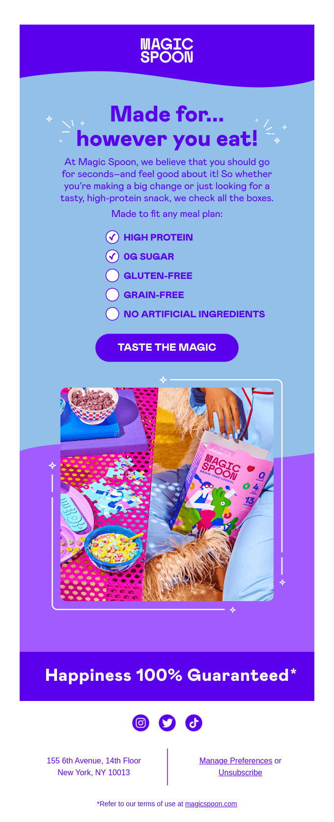 Fuel up with Magic Spoon! 🥣🚀 from Magic Spoon Cereal - Desktop Email ...