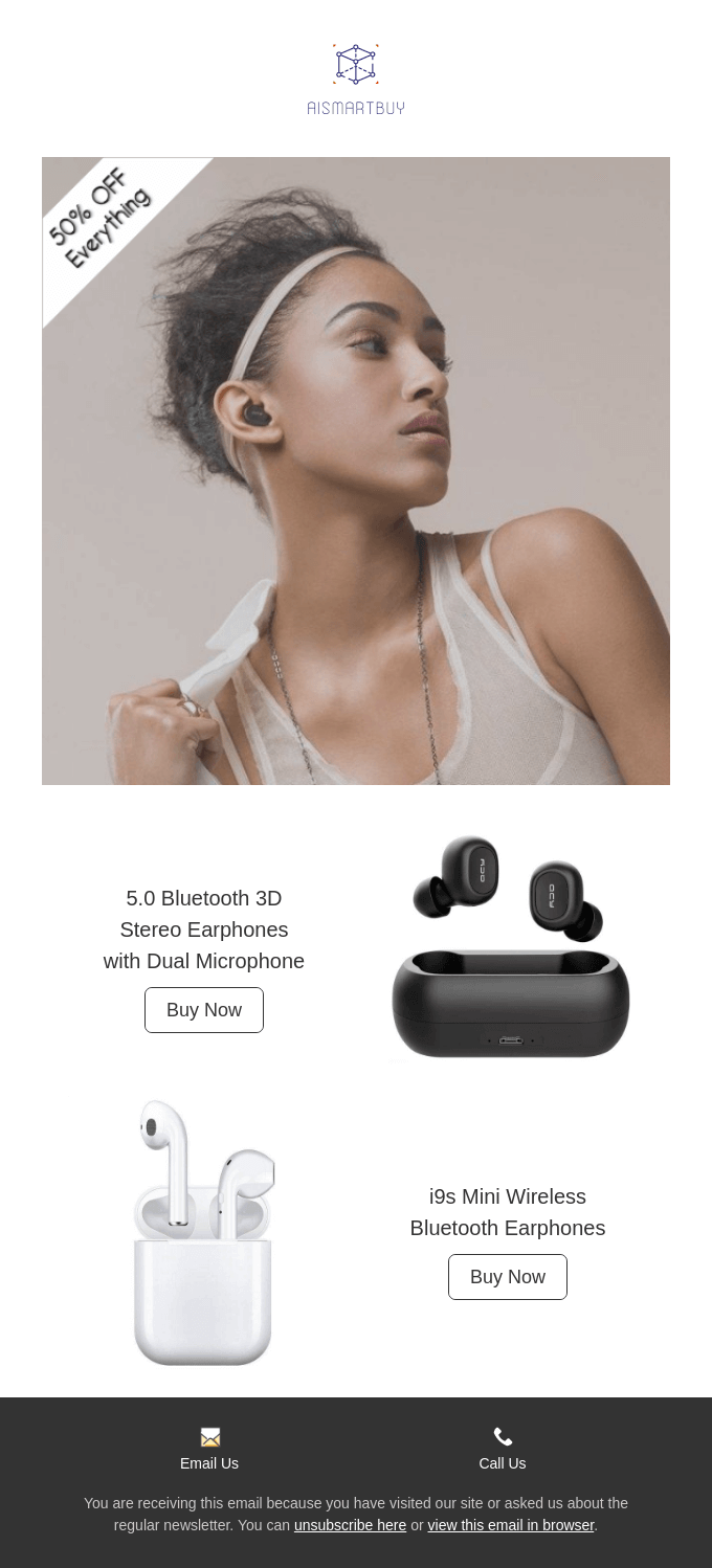 Here are the Earpods you were looking for — Info View | Really Good Emails