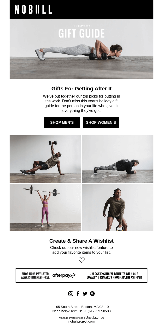 Holiday gift guides are here. - Desktop View | Really Good Emails