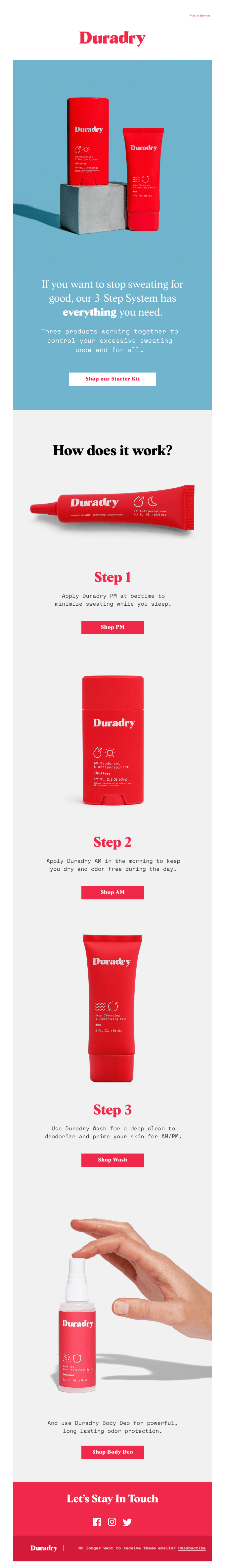 How the Duradry 3-Step System works from Duradry - Desktop Email View ...