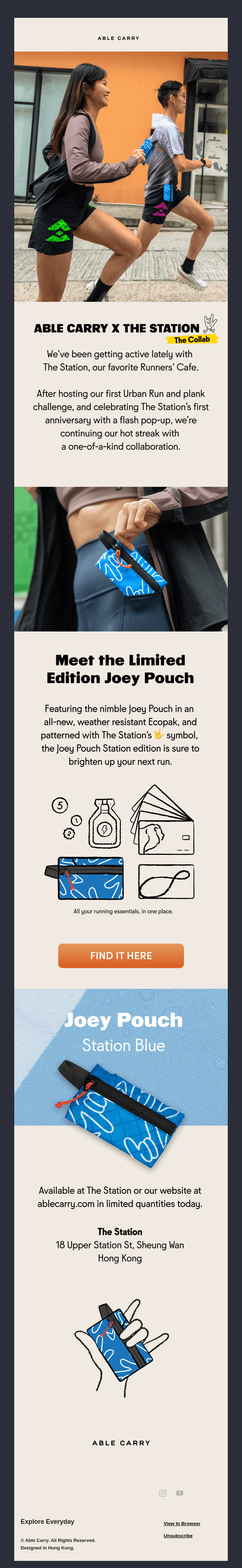 Introducing the Joey Pouch – Station Edition from Able Carry - Desktop ...