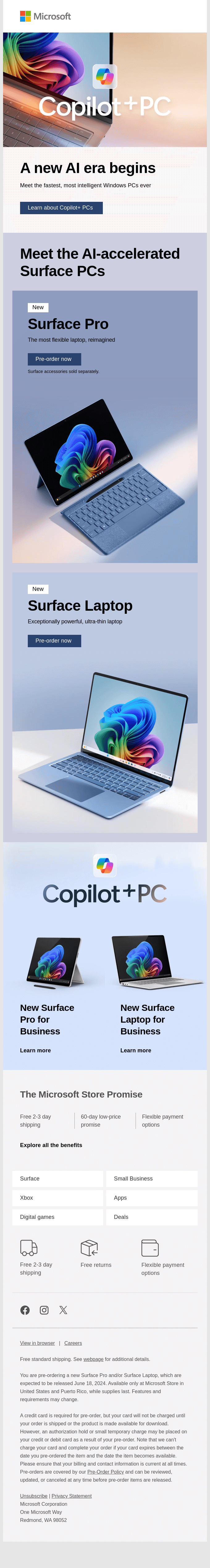 Introducing the new Copilot+ PCs from Surface from Microsoft - Desktop ...