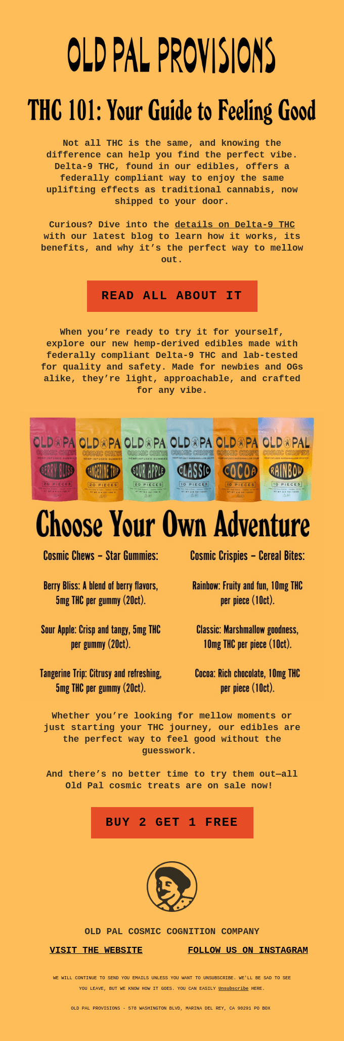 🌿 Know Your THC + Try Our Delicious Edibles 🍬 from Old Pal - Desktop ...