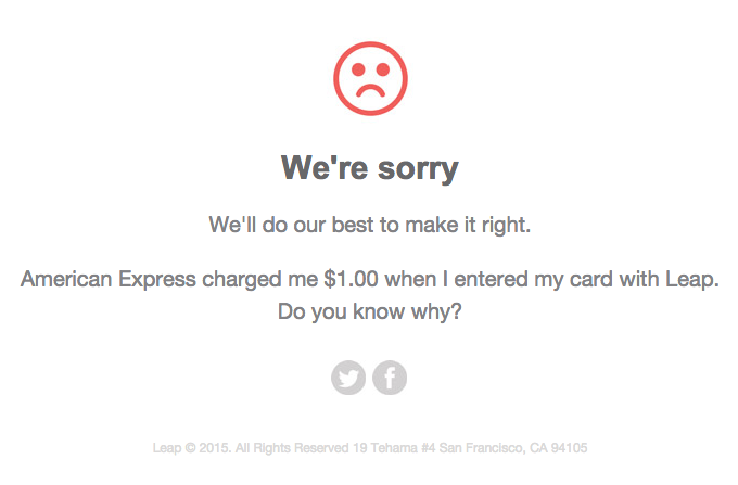 Leap – Complaint – Matthew Smith from Leap - Desktop Email View ...