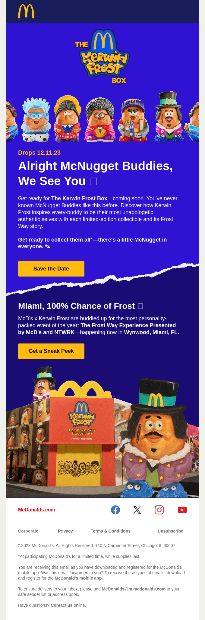 Meet McNugget Buddies like you’ve never known 🎩 from McDonald’s ...