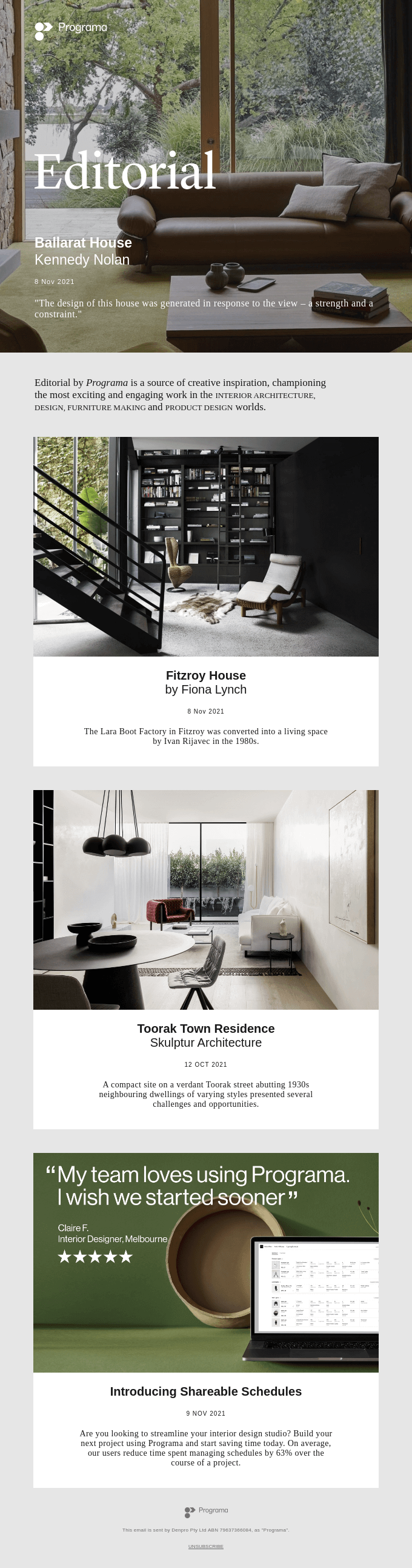 Our Latest Editorial — Info View | Really Good Emails