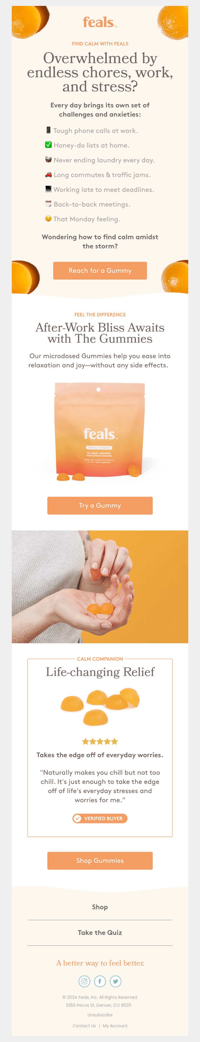 Overwhelmed by endless notifications, chores, and stress? from Feals ...