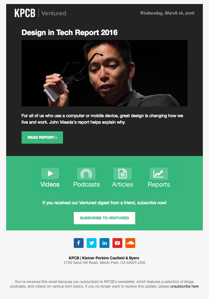 The 2016 Design In Tech Report Is Here! from Kleiner Perkins - Desktop ...
