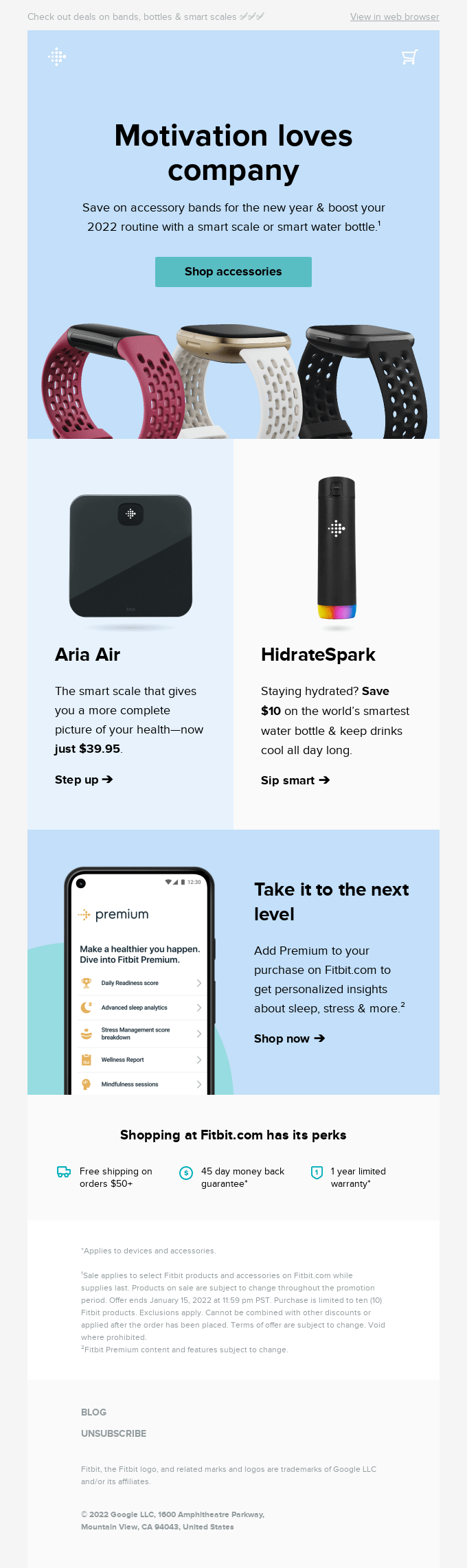 The best Fitbit add-ons for 2022 🏆 from Fitbit - Desktop Email View ...