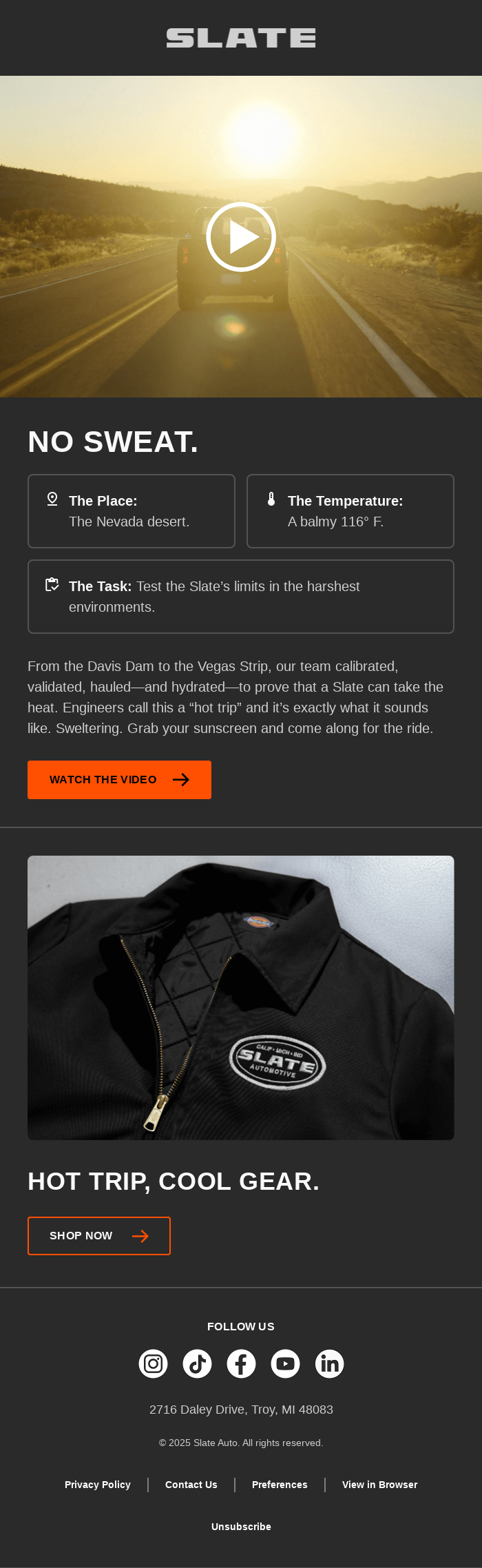 Watch our team test the truck in the Nevada desert. from SLATE Auto ...