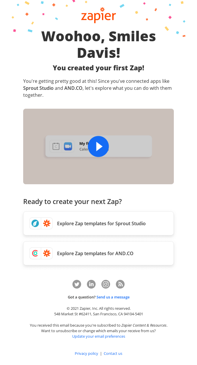 What Can You Automate With Sprout Studio And AND CO Info View 