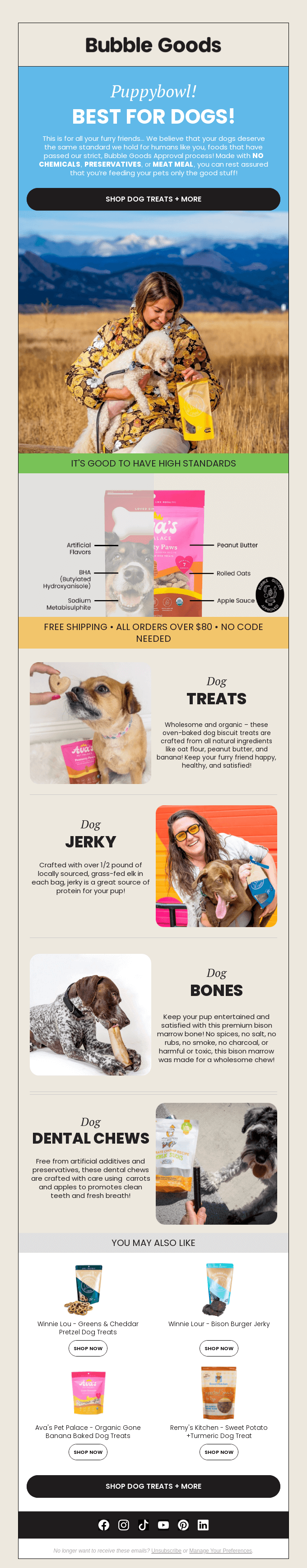 🐶 Your Furry Friends Deserve the Best from Bubble Goods - Desktop Email ...