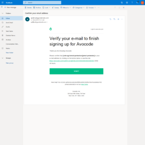 Confirm your email address | Really Good Emails