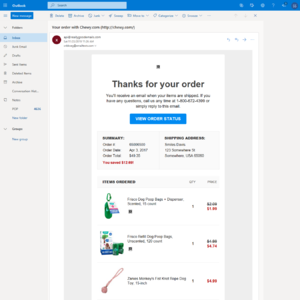 Your order with Chewy.com (http://chewy.com/) | Really Good Emails